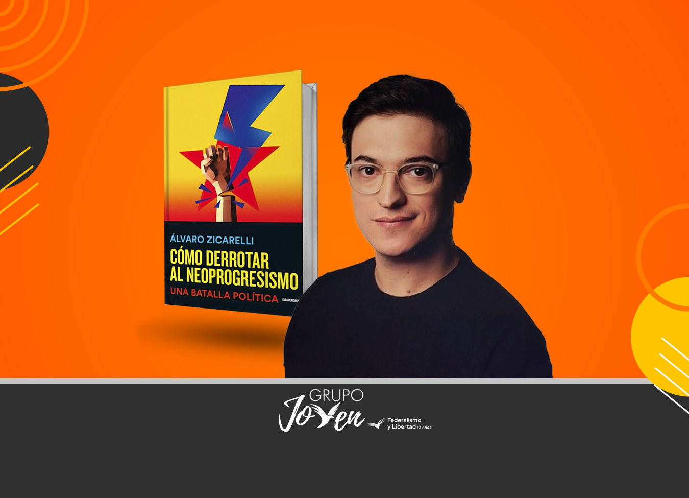 El influencer, Álvaro Zicarelli, presenta su libro “Cómo derrotar al ...